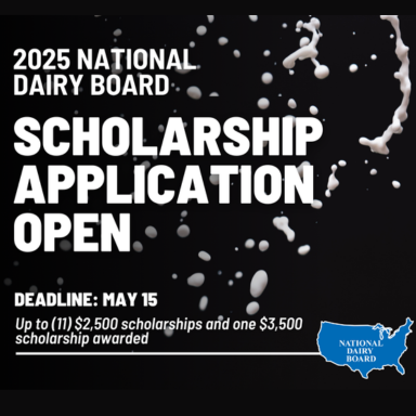 Your Dairy Checkoff | National Dairy Board Scholarship Applications ...